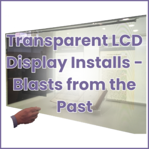 Transparent OLED solution - New GhosT Displays