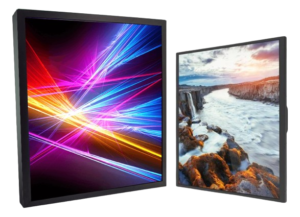 CDS Square LCD Displays, square monitors for retail & museums