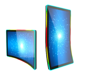 LED edge lit monitors for Gaming and casinos