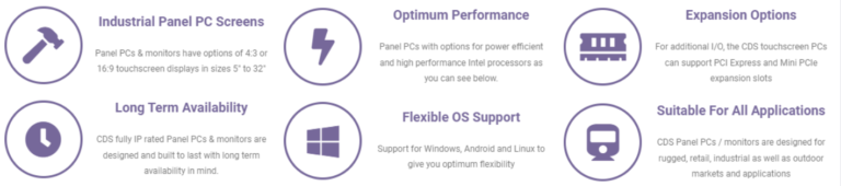 Industrial Panel PC solutions from Crystal Display Systems