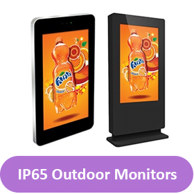 CDS Industrial outdoor Monitors for ruggedised applications