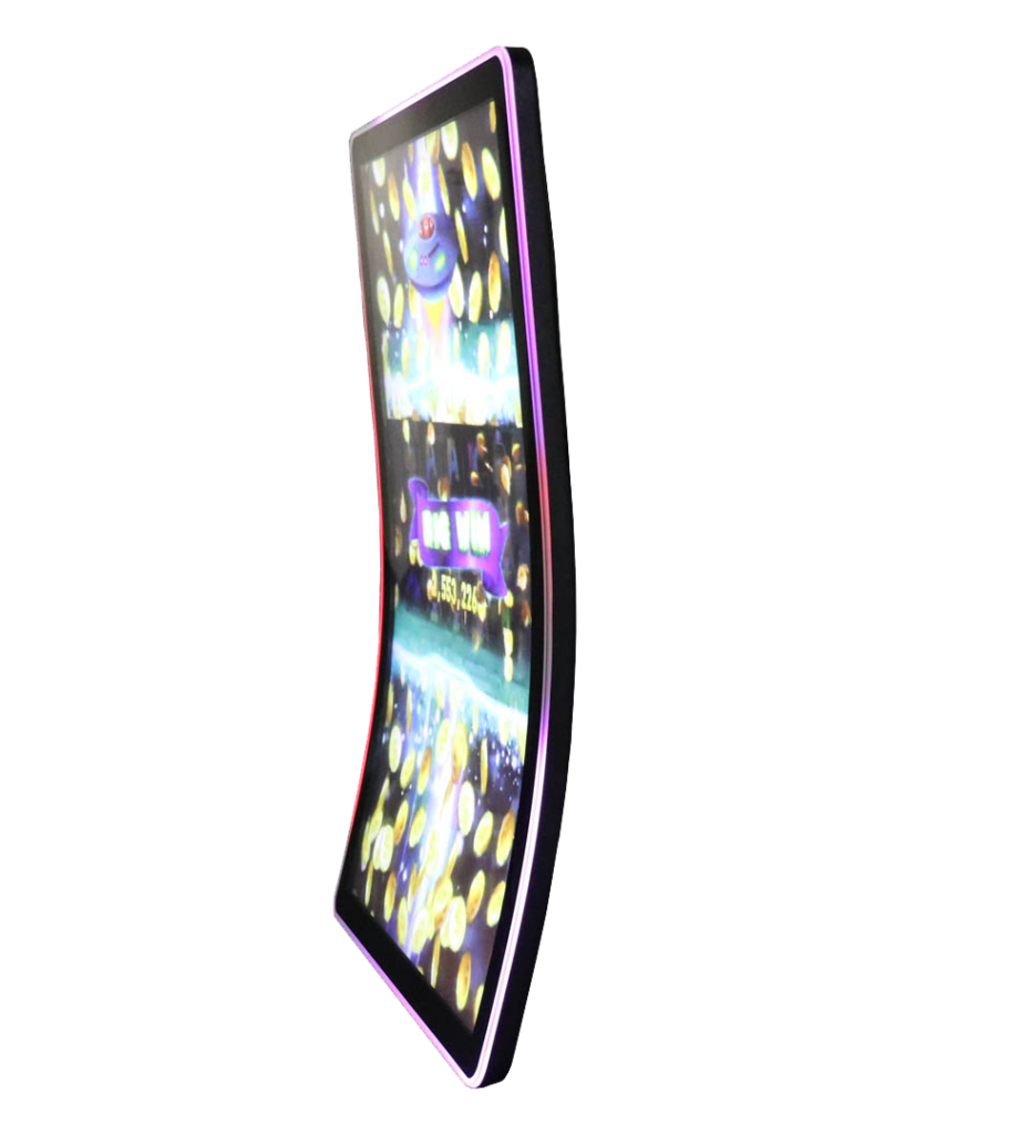 Curved Gaming and Casino Monitors from 32" and larger