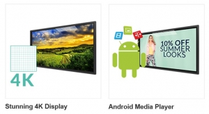 New 4K Large Format Commercial Displays