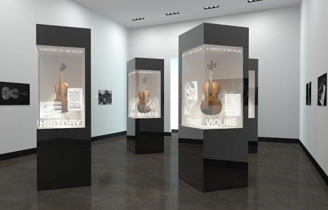 Potential Install Ideas for Transparent Displays in Museums