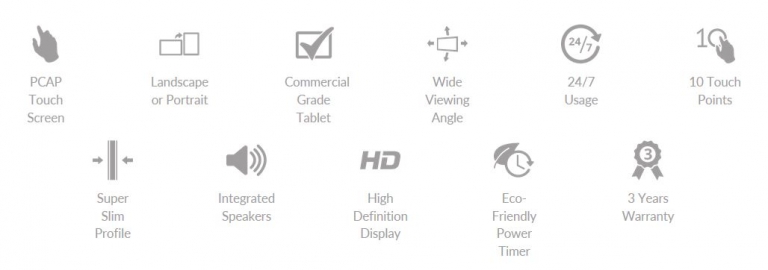 15 inch Network PoE POS Touch Screen