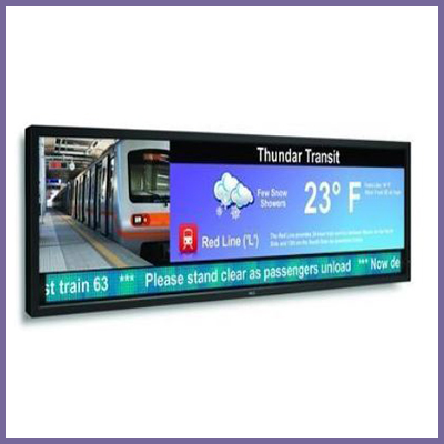 Comprehensive Range of Ultra Wide Stretched LCD Displays