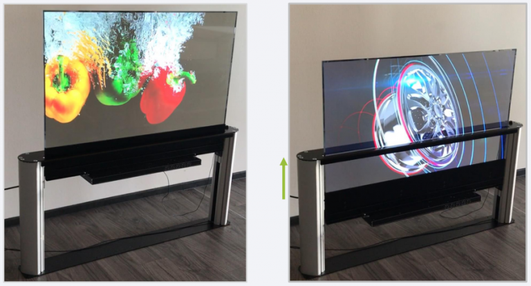 Transparent OLED solution - New GhosT Displays