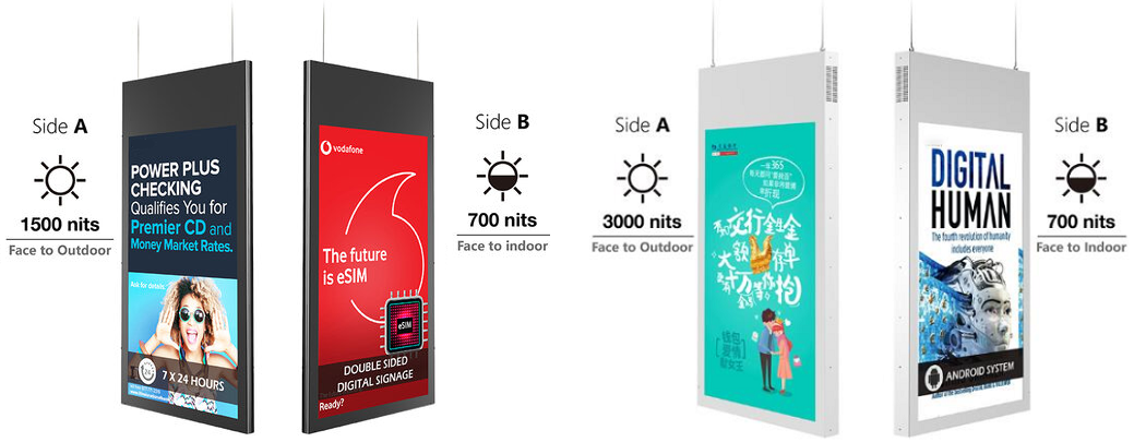 Our Dual Sided High Bright Window Displays are Here