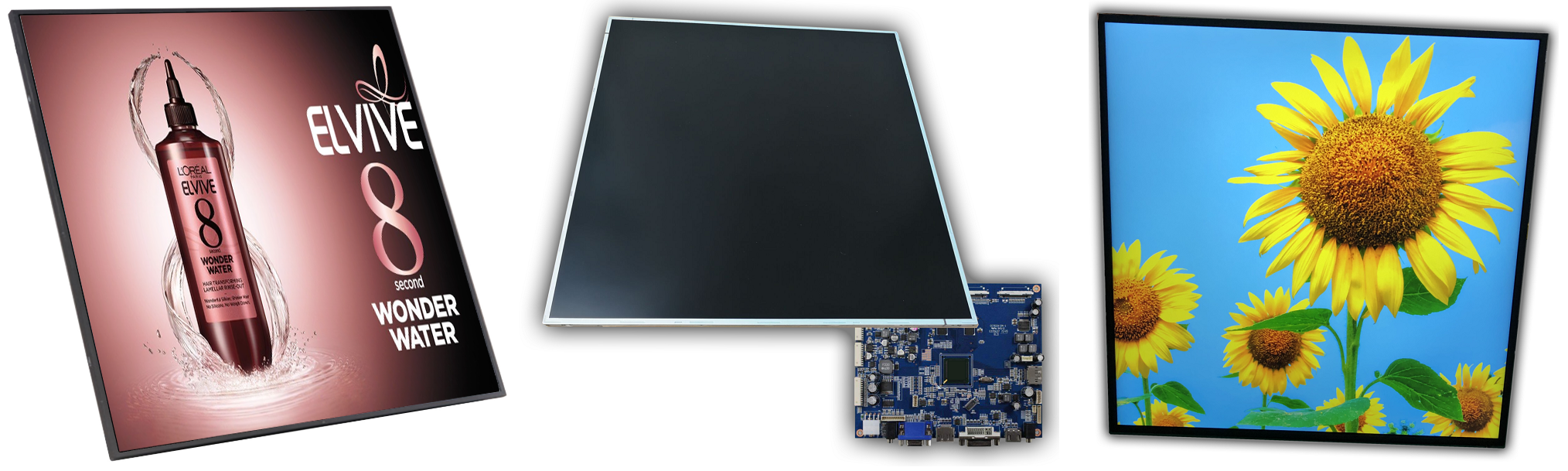 Its Hip to Be Square with Square LCD Displays from CDS