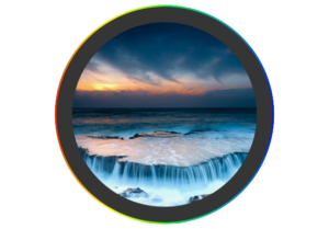 Circular LCD Display Range from Crystal Displays