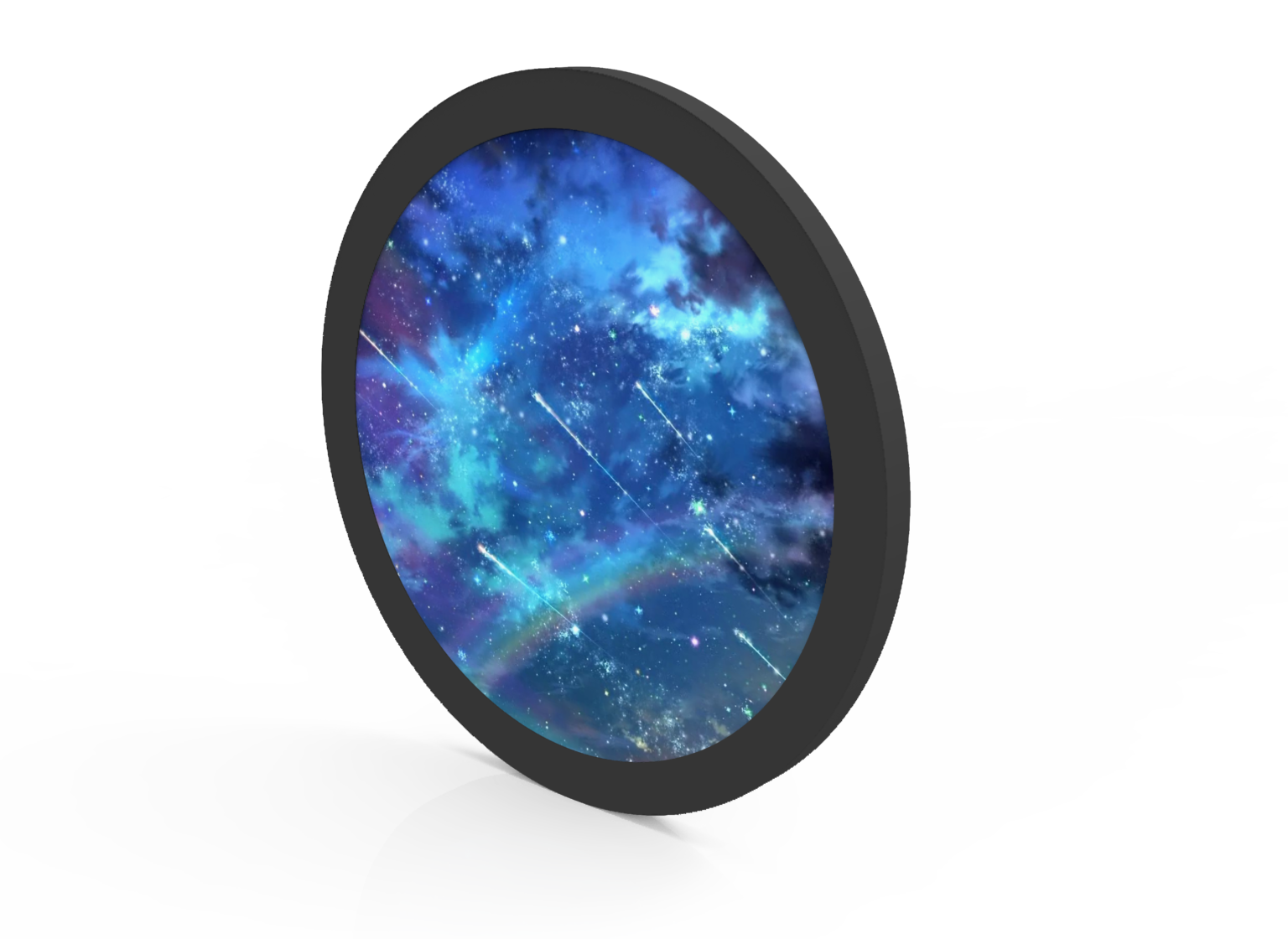 Circular LCD Display Range from Crystal Displays