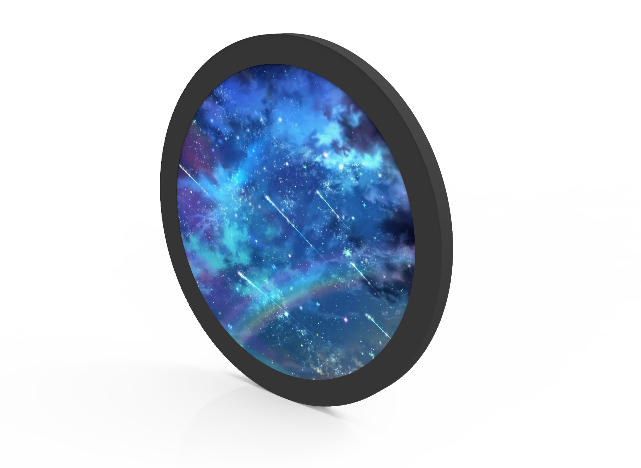 Circular LCD Display Range from Crystal Displays