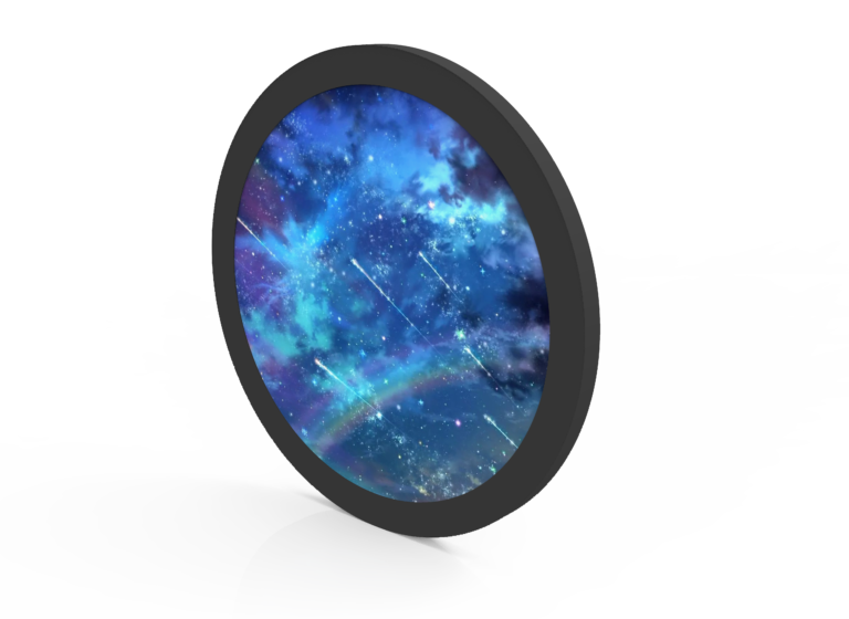 Circular LCD Display Range from Crystal Displays