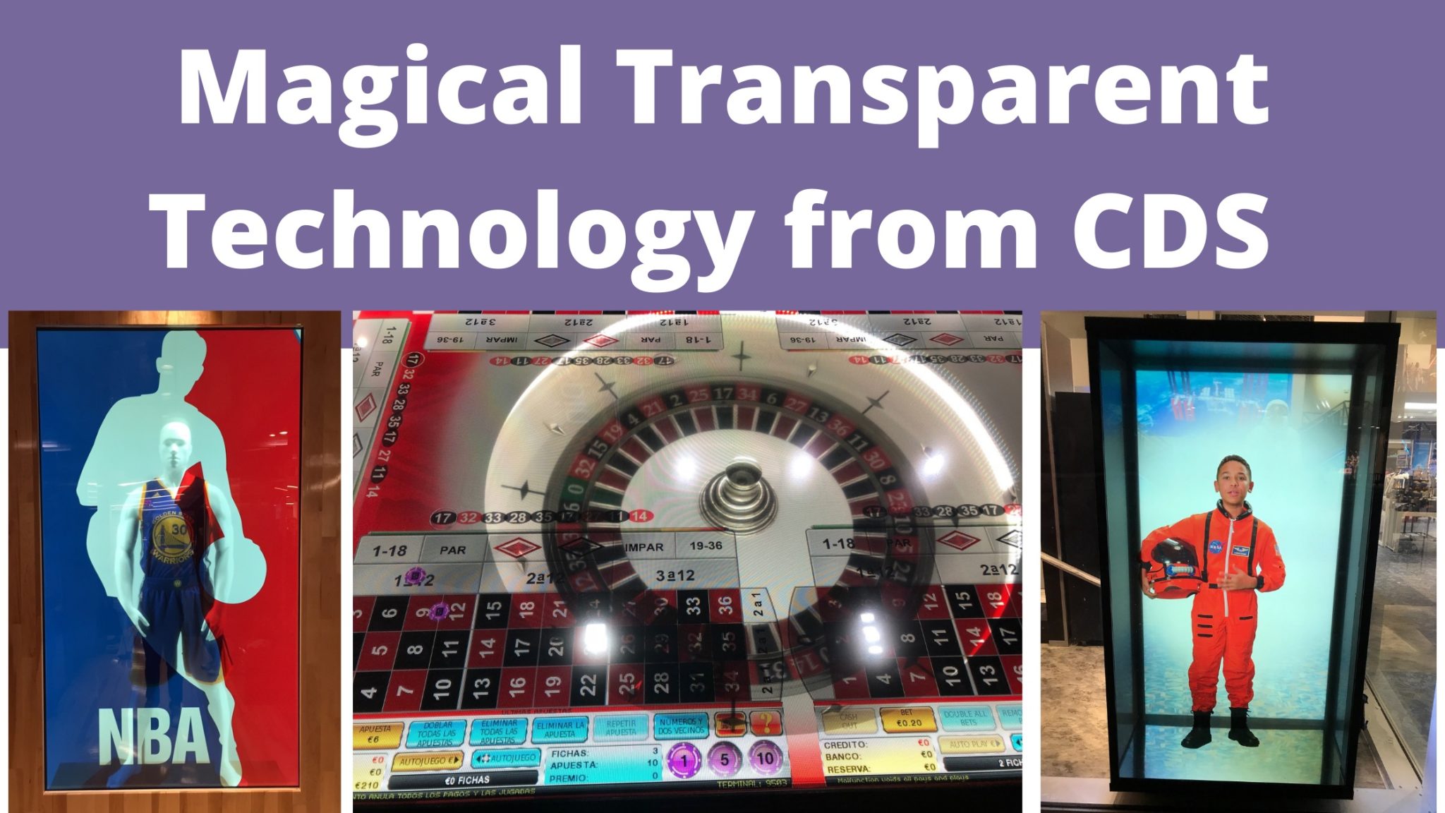 Transparent Displays, It's Not Magic. It's Innovation!