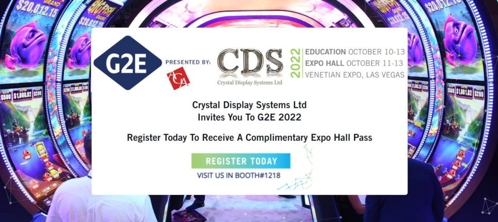 CDS hit G2E Las Vegas for the first time, and with force!