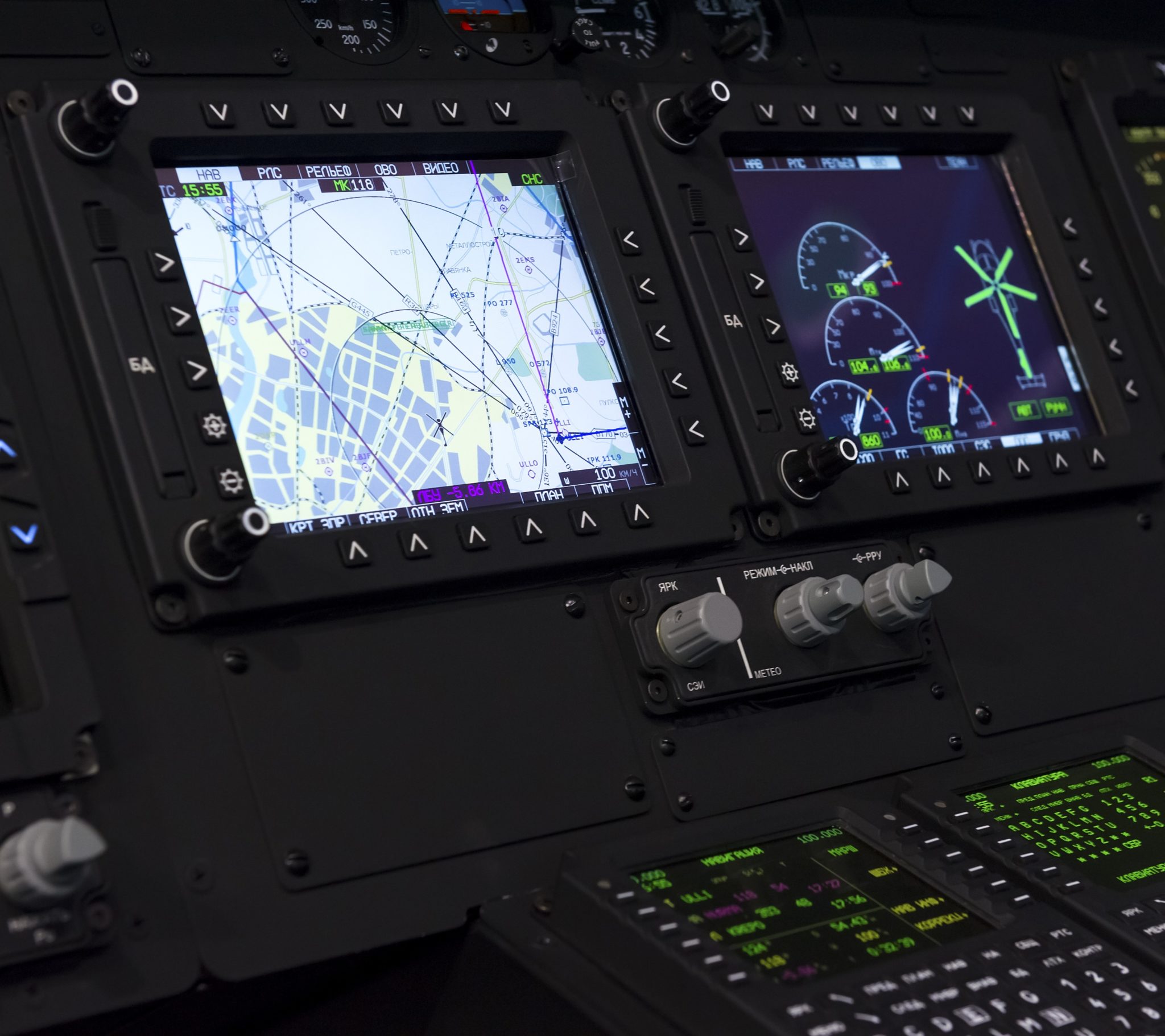 Aerospace and Automotive Displays - Vertical Markets