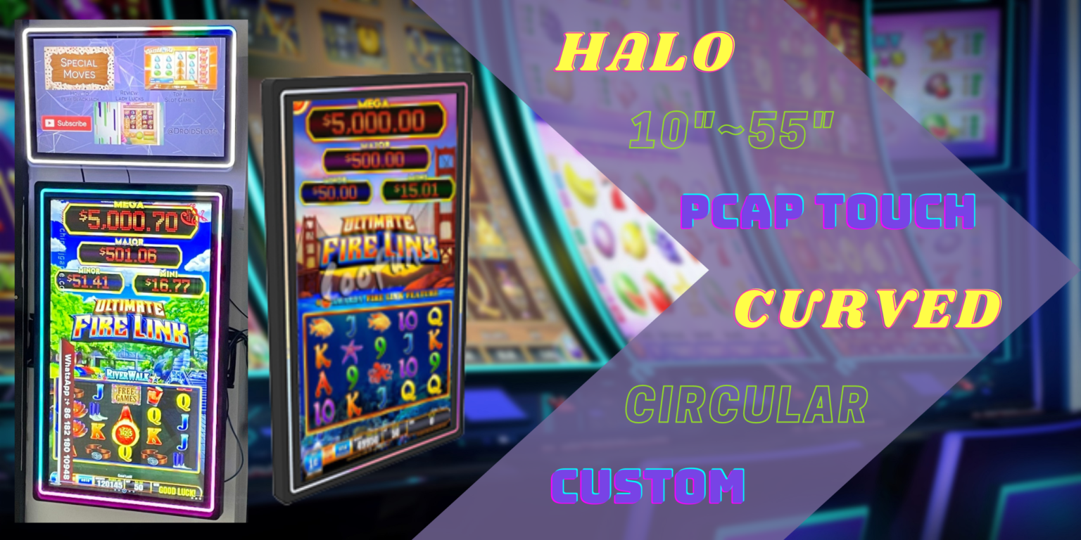 Largest Range of Halo Edge Lit Displays from CDS