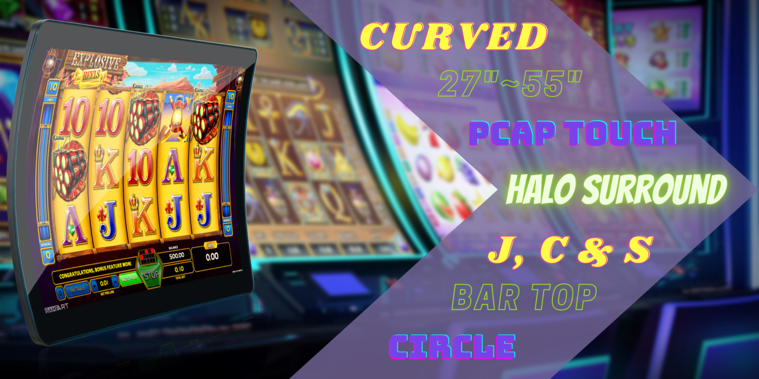 Newly Launched C and J Curved Touch Monitors