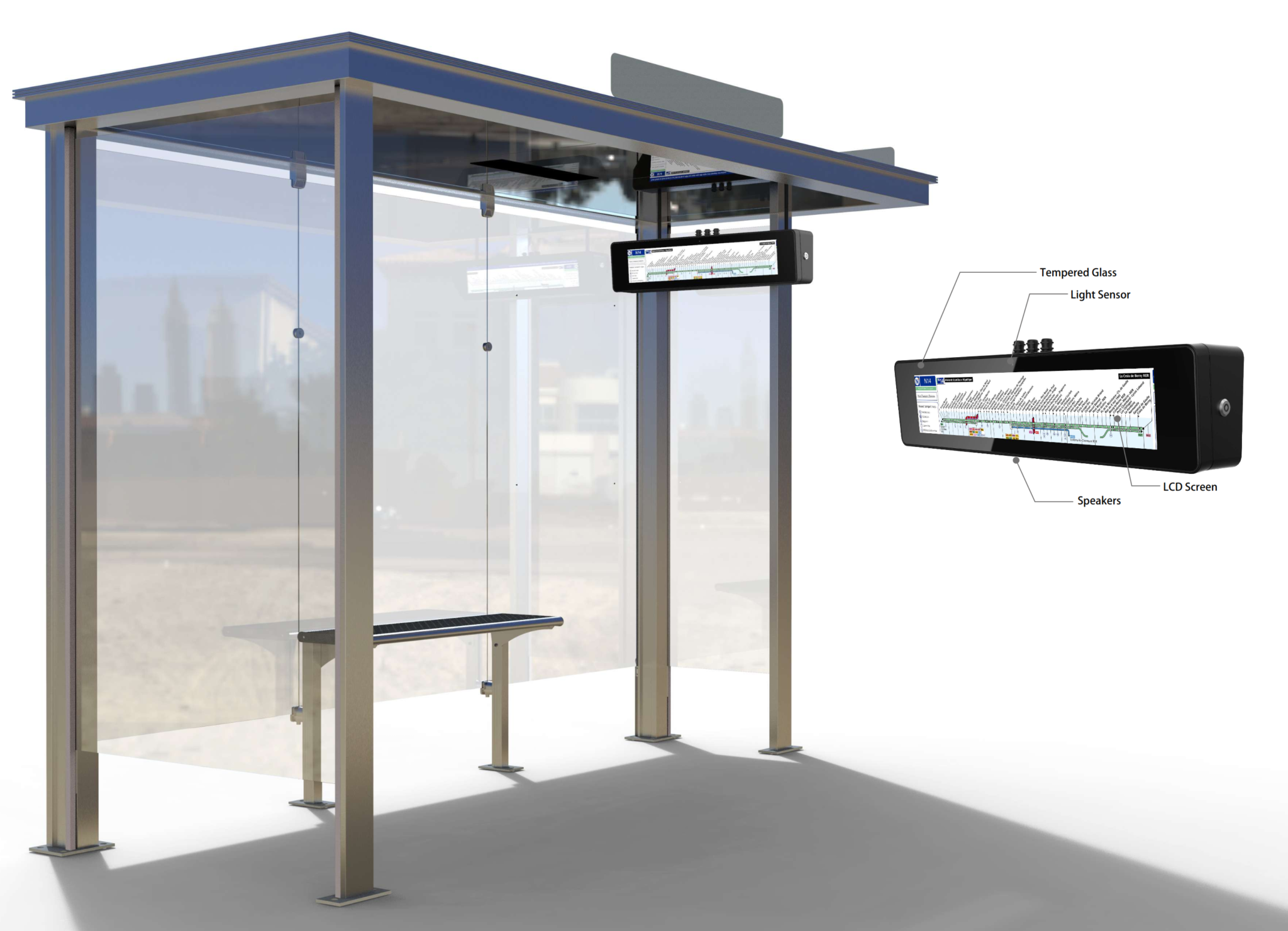 How modern digital information display systems can benefit passengers