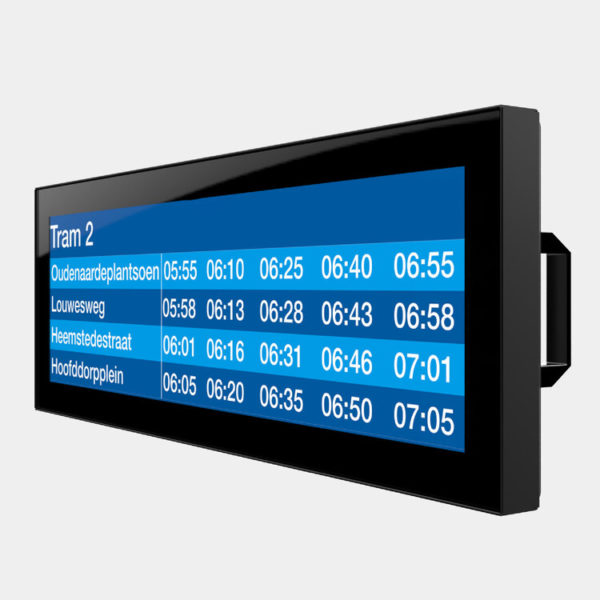 How modern digital information display systems can benefit passengers