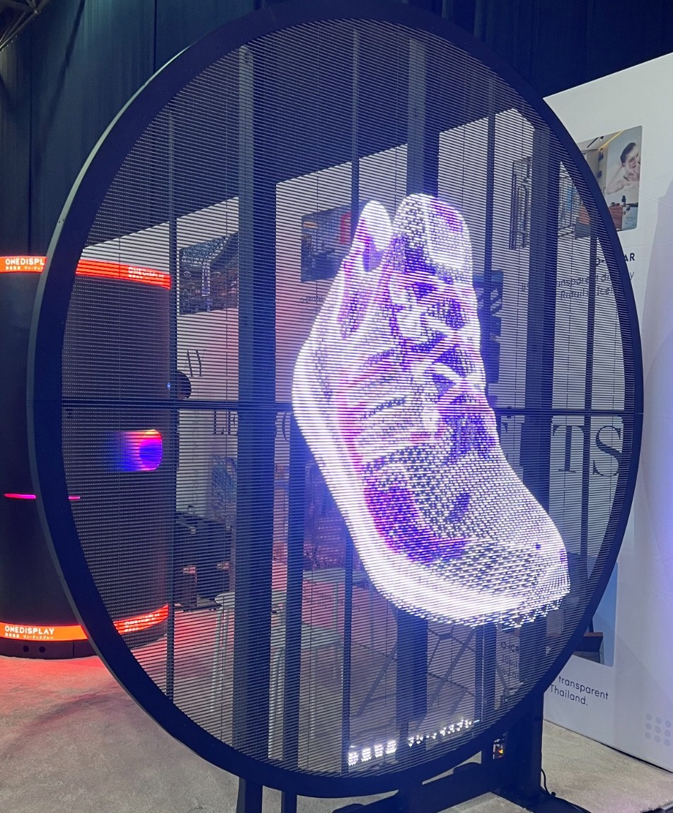 Transparent LED Circular Solution from CDS