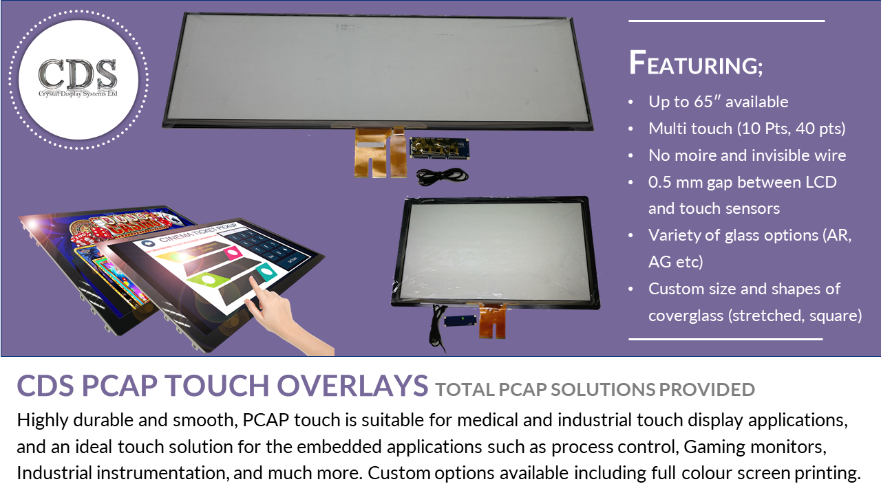Explore the World of CDS PCAP Touchscreen Offerings