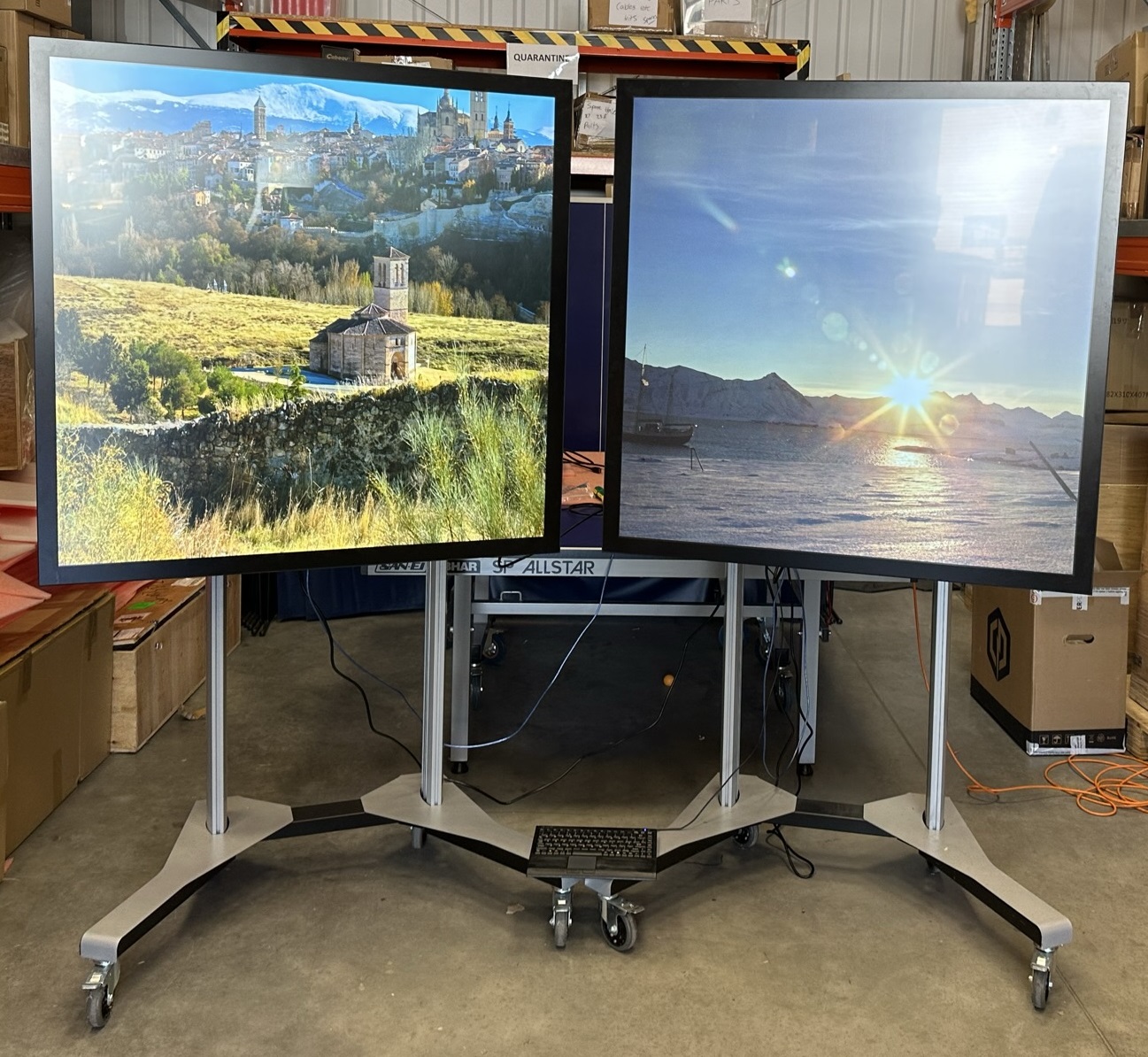 Largest Square Display In The World The Launch Of The 59 8 Inch