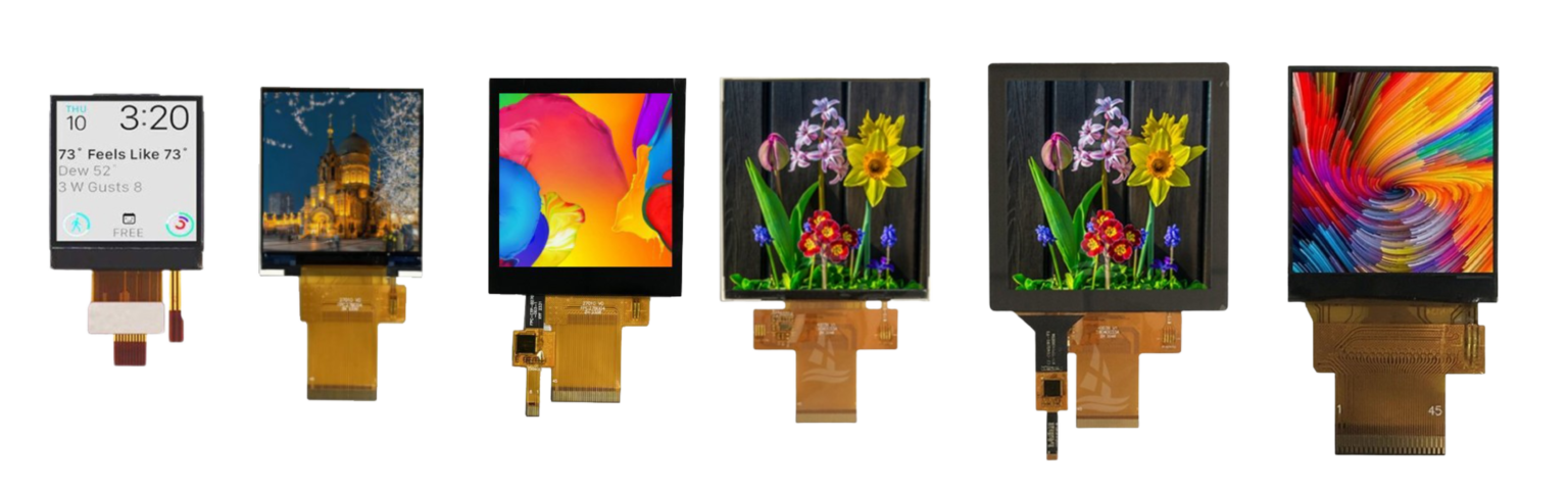 Square TFT Panels for Integration