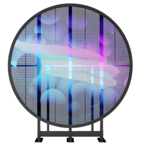 Circular LCD Display Range from Crystal Displays